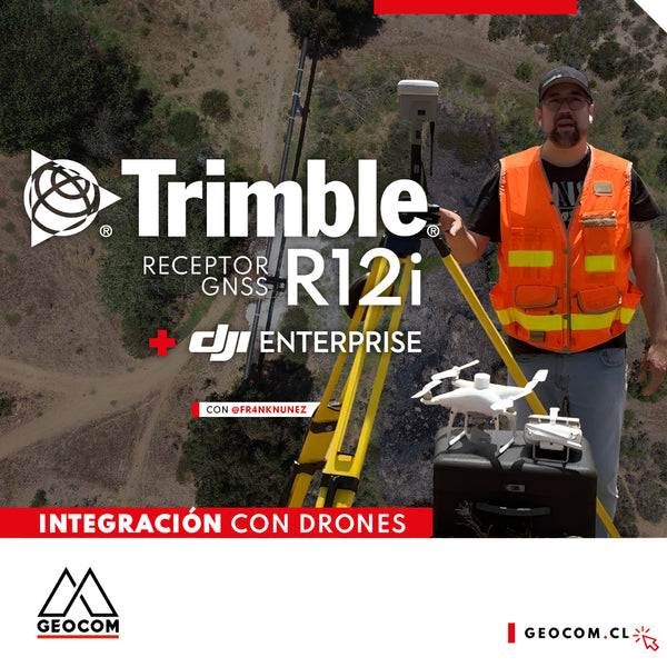 Caso 5 Trimble R12i | Integración con drones - Geocom