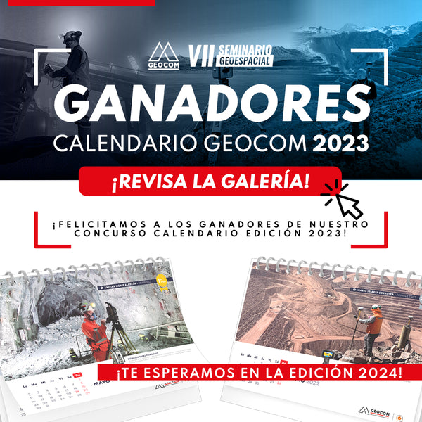 GANADORES CONCURSO CALENDARIO GEOCOM 2023 - Geocom