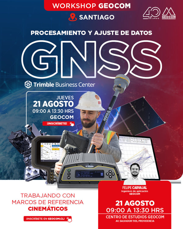 [Santiago 📍 Workshop] Procesamiento y ajuste de datos GNSS - Geocom