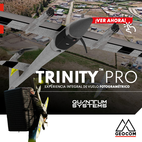 Quantum Systems Trinity Pro | Experiencia integral de vuelo fotogramét - Geocom