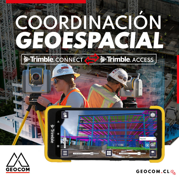 Coordinación Geoespacial | Flujo Trimble Connect con Trimble Access - Geocom