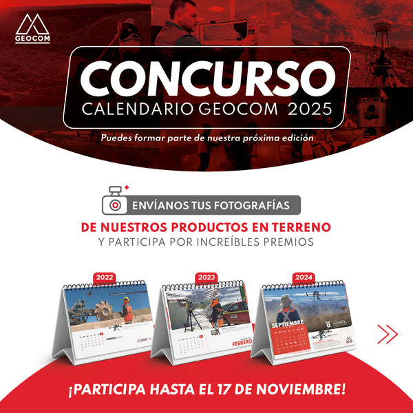 ¡CONCURSO! 📷 CALENDARIO GEOCOM 2025 - Geocom