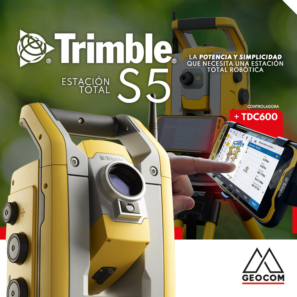 Trimble S5 + TDC600 – Geocom