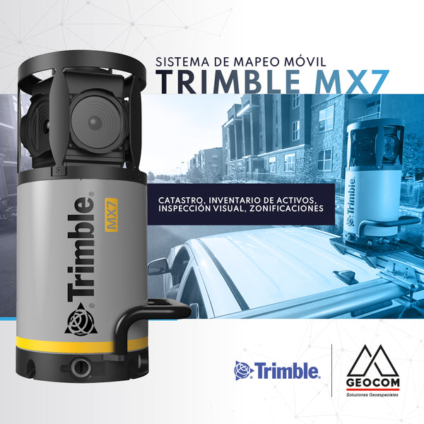 Trimble Mx7 | Sistema de mapeo Móvil - Geocom