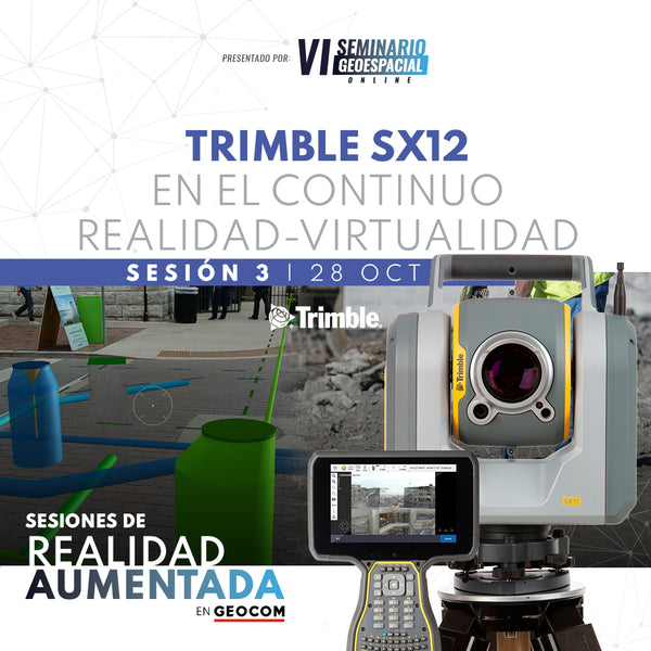 Webinar | Trimble SX12 en el continuo realidad-virtualidad - Geocom