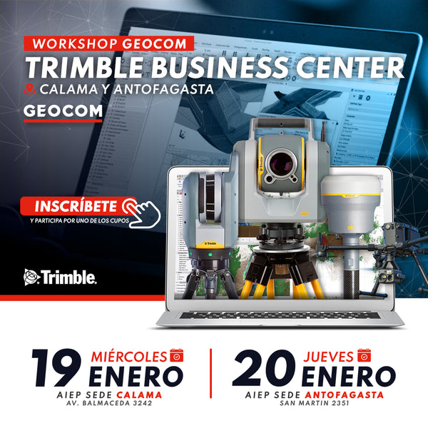 Workshop Trimble Business Center | Calama y Antofagasta - Geocom