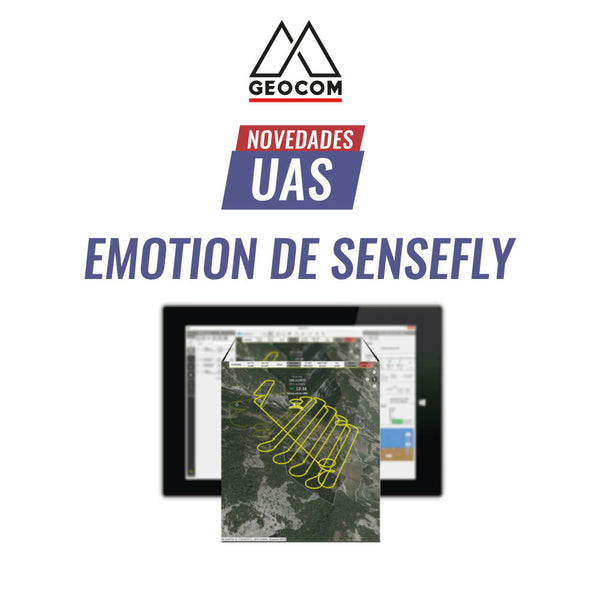 Noticia UAS | eMotion de senseFly - Geocom