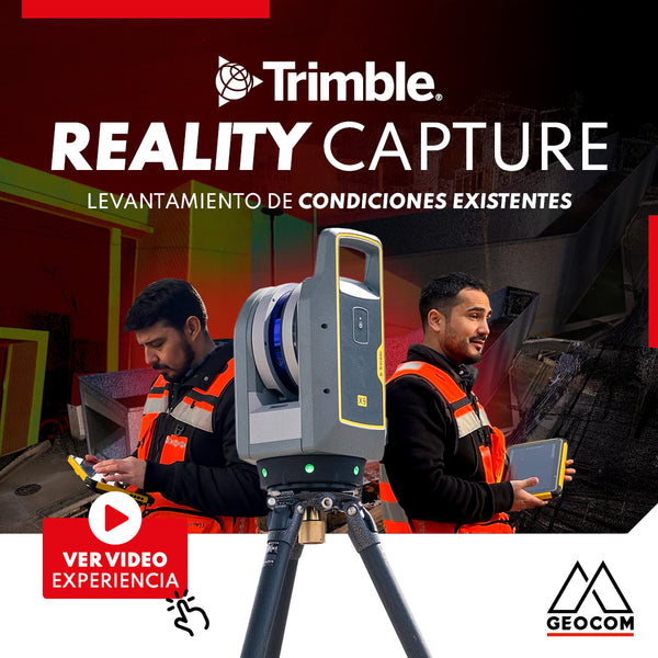 Trimble Reality Capture: Levantamiento de condiciones existentes - Geocom