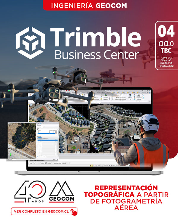Representación topográfica a partir de fotogrametría aérea [04 CICLO T - Geocom