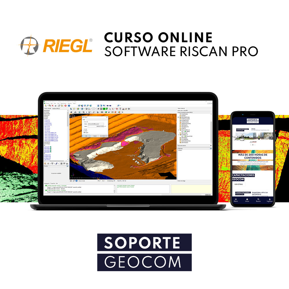 Escáner Láser 3D RIEGL | Soporte - Venta - Arriendo - Geocom