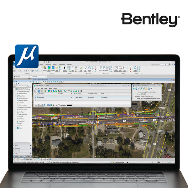 Software Diseño CAD Etiquetado "MicroStation" - Geocom
